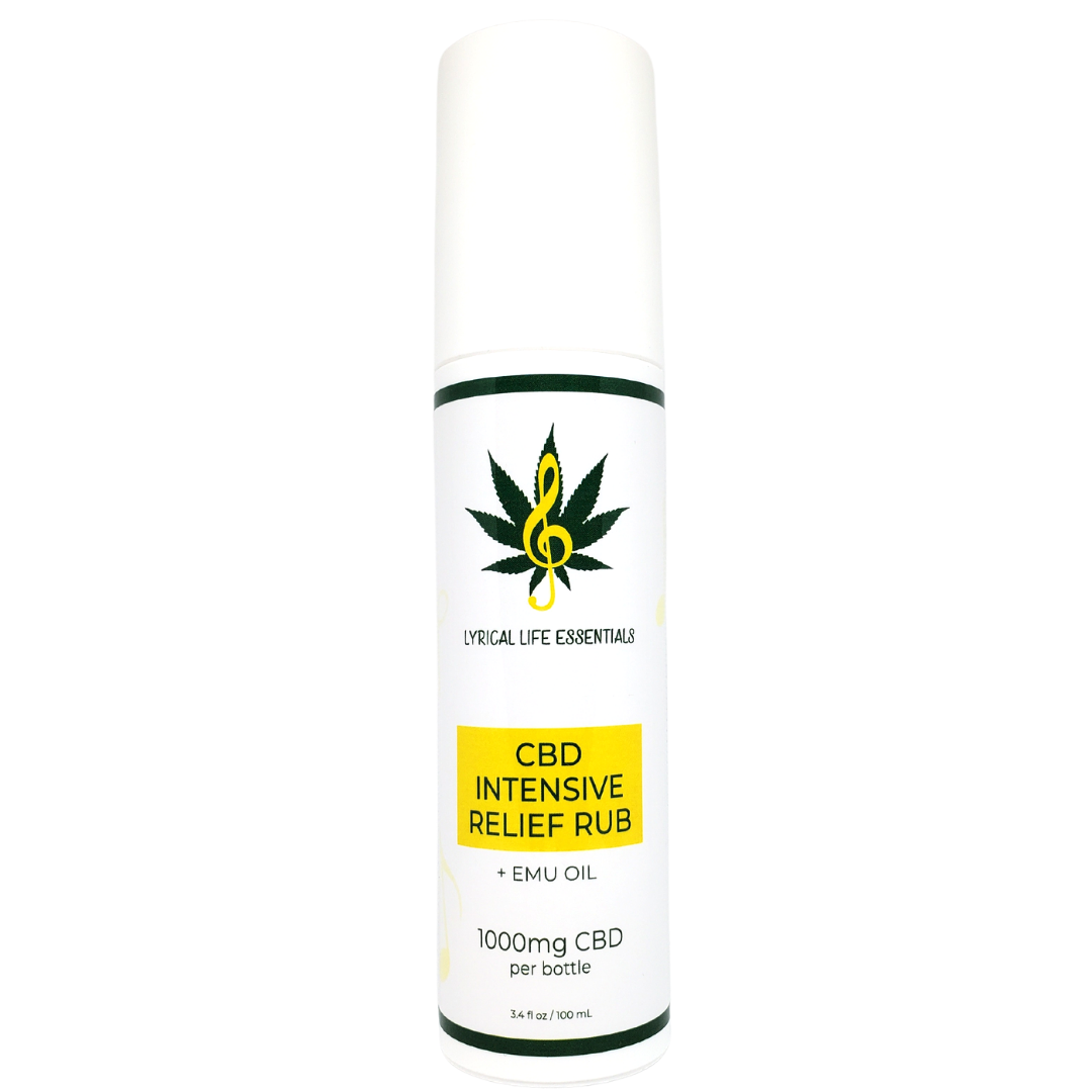 Intensive Relief Rub with Emu Oil and 2,000mg CBD – Airless Pump ...